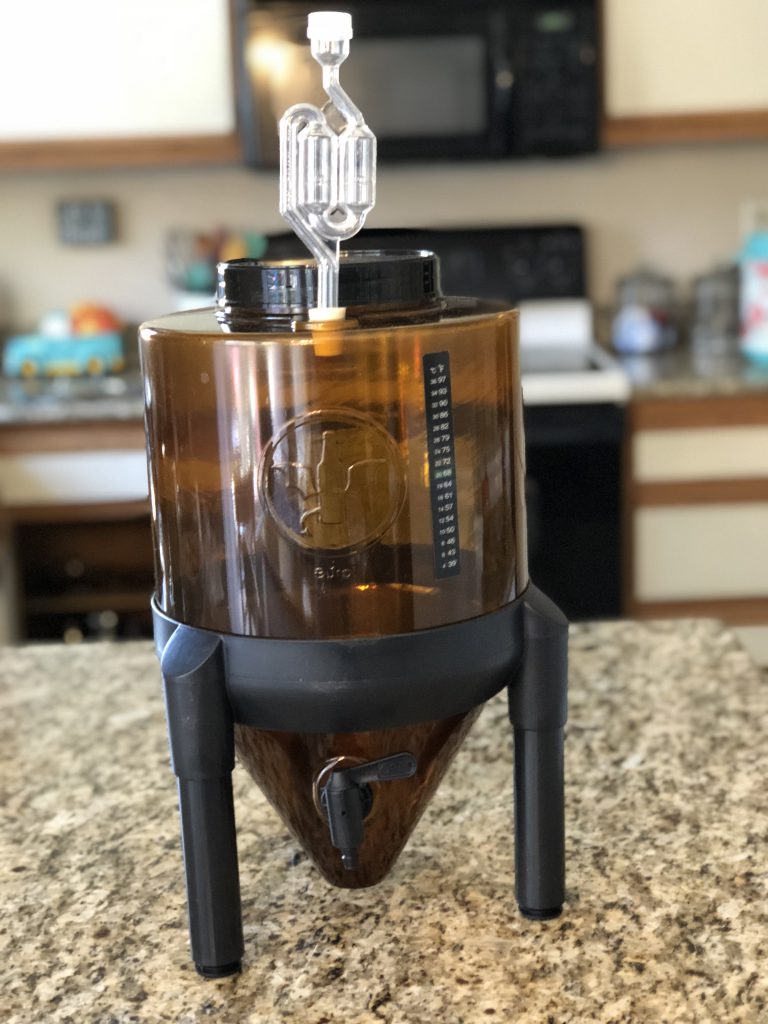 First impressions of the BrewDemon small batch conical - One Hour Brew Day